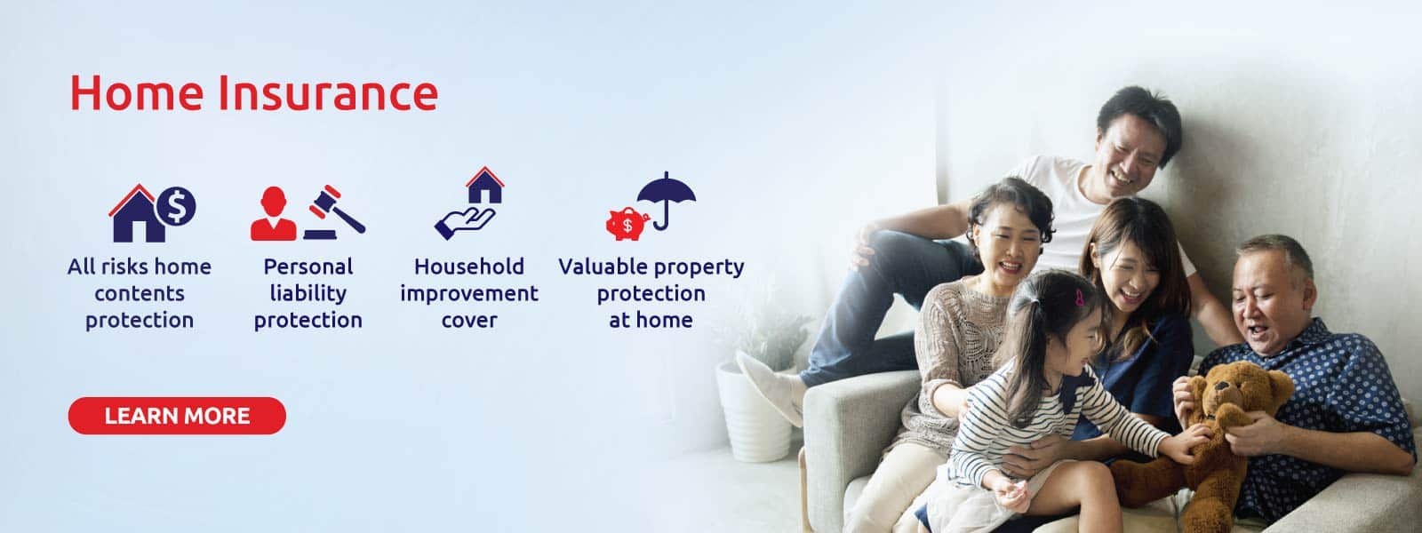 Home insurance banner | MSIG Hongkong